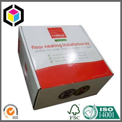China Glossy UV Varnish Surface Corrugated Cardboard Packaging Box for Shipping for sale
