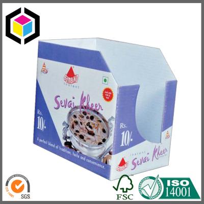 China China Manufacturer Custom Color Printing Corrugated Cardboard Display Bin Box for sale