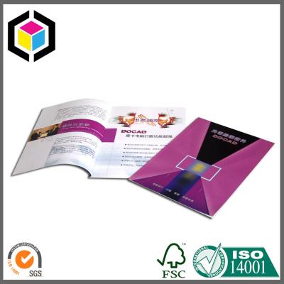 China Matte Custom Color Surface Full CMYK Brochure Print; Brochure Printing Service for sale