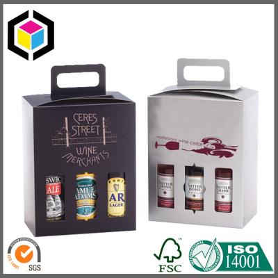 China Single Wall Beer Color Print Carton Packaging Box; Wine Bottle Corrugated Box for sale