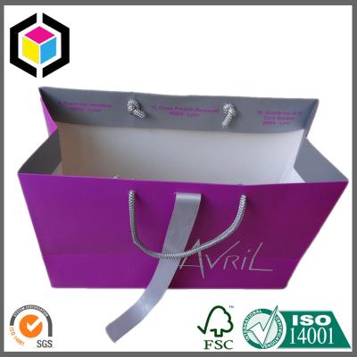 China Luxury High Quality Paper Bag; Custom CMYK Full Color Print Gift Bag; Paper Bag for sale