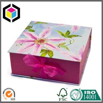 China Matte Pink Color Paper Packaging Gift Box; Small Size Regid Gift Packaging Box for sale