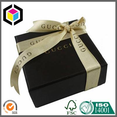 China Black Color Printing Luxury Cosmetic Packaging Box; Super Quality Gift Paper Box for sale