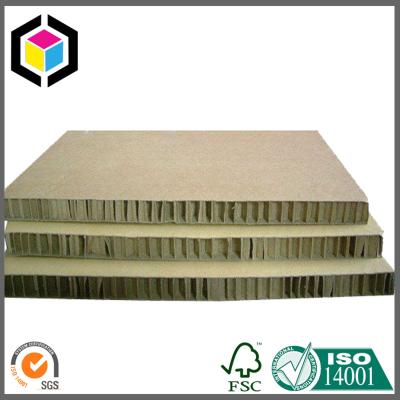 China Strong Quality Honeycomb Paperboard Both Sides Brown Color; Honeycomb Board for sale