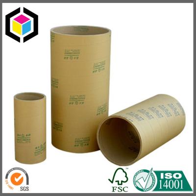 China Brown Kraft Paper Tube for Adhesive Tape; Double Sided Tape Paper Tube Core for sale
