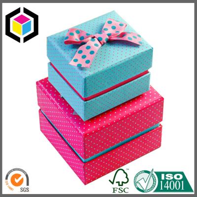 China Custom Print Color Rigid Gift Paper Box; Wholesale Handmade Cardboard Gift Box for sale