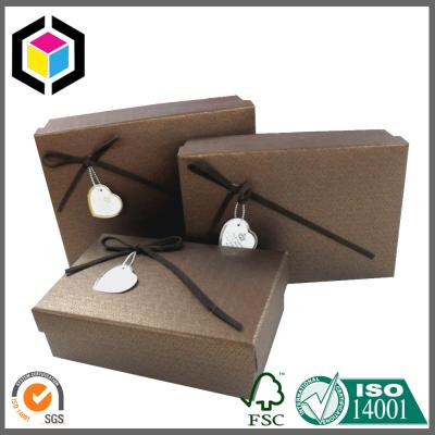 China High Quality Custom Eco-friendly Fashion Gift Box; Elegant Paper Gift Box with Ribbon for sale