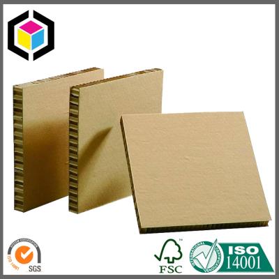 China Brown Surface Kraft Paper Honeycomb Board; Strong Quality Honeycomb Sheet for sale