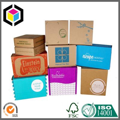 China Personalized Colorful Artwork Printing Shipping Box; Corrugated Shipping Box for sale