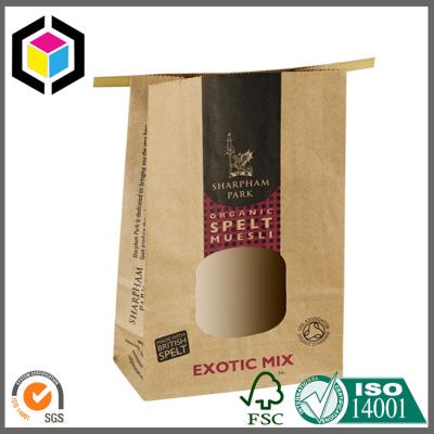 China Block Bottom SOS Paper Bags with Sealing Tape; Vomit Bag; Air Sickness Bag for sale