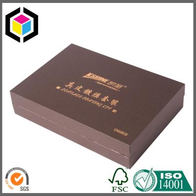 China Gold Hot Stamping Logo Gift Paper Box; Rigid Gift Paper Packaging Box for sale