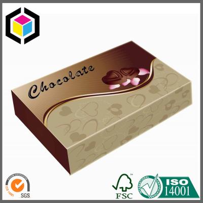China Luxury Custom Color Made Chocolate Paper Box; Food Grade Chocolate Packaging Box for sale