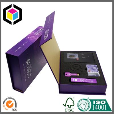China High Quality Chipboard Paper Packaging Box; Luxury Magnetic Closure Gift Box for sale
