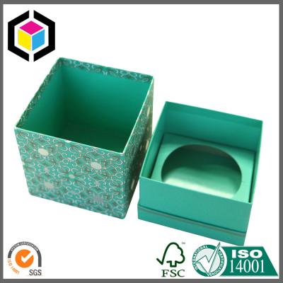 China Luxury Handmade Color Print Gift Packaging Box; Blue Color Paper Box for sale