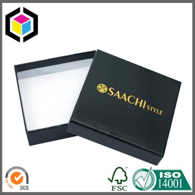 China Gold Logo Printed Luxury Cardboard Paper Box; Lid Off Package Gift Box for sale