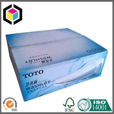 China Strong Single Wall Corrugated Packaging Box for Sanitary Ware; Cardboard Box for sale