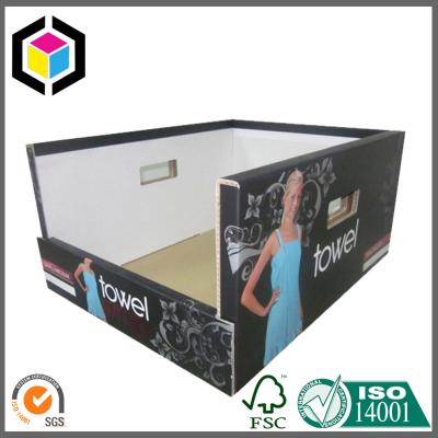 China Custom Color Printing Corrugated Display Box; Strong Heavy Duty Paper PDQ for sale