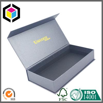 China Premium Quality Chipboard Gift Paper Packaging Box; Gold Logo Gift Box for sale