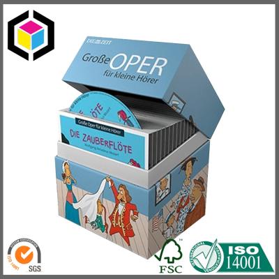 China Matte Lamination Paper Color Box for Playing Cards; Lid Hinged Gift Box for sale
