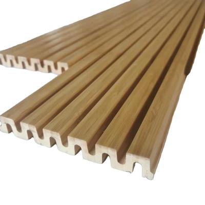 China Modern Wall Interior Decoration Bamboo Wall Cladding 3 D Bamboo Wall Panel factory