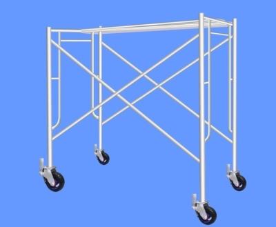 China Walk through Frame Scaffolding customized as requied with caster wheel for sale