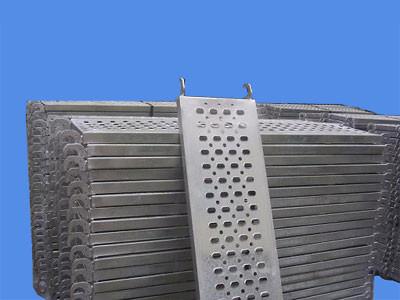 China scaffolding steel plank catwalk metal ladder with hook or without for sale