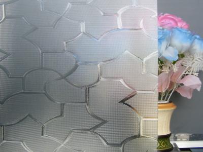 Cina Vetro temperato a modello 15 mm vetro trasparente a modello personalizzato per finestra di porta di edificio in vendita