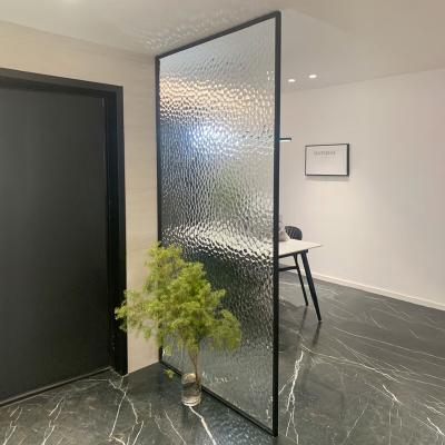 China Various Model Patterned Glass 4mm 5mm 6mm Colored Frosted Glass For Windows for sale