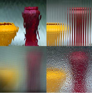 China Customized To Size Clear Moru/Tinted Moru /Mistelite/Flutelite/Millenium Patterned Glass for sale