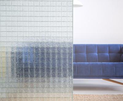 China Customize Size Patterned Glass 3mm 4mm 5mm For Decorative Building Bathroom Window for sale