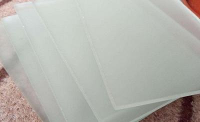 Cina 2mm-19mm Acid Etched Glass Tempered Glass con dimensioni personalizzate in vendita