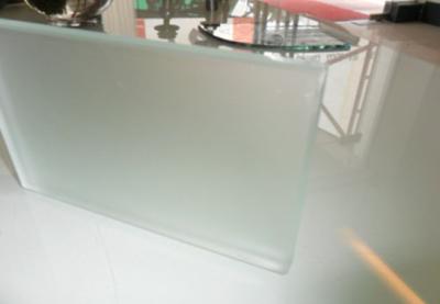 Cina 2mm-19mm Acid Etched Glass Tempered Glass con dimensioni personalizzate in vendita