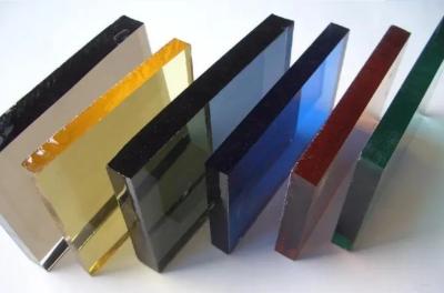 Cina 6500x3300 Blu Tinted Toughened Glass 12mm Ambientale impermeabile in vendita