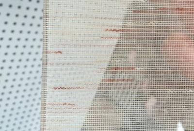 Cina Vetro stratificato con filo a maglia trasparente/colorato per la decorazione interna in vendita