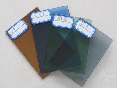 Cina Verde/Grigia/Oro/Azzurro scuro/Nero/Vettura colorata temperata/Fogli riflettenti in vendita