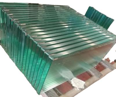 Cina 6.38-30.38mm Vetro laminato temperato rettangolare con dimensioni personalizzate in vendita