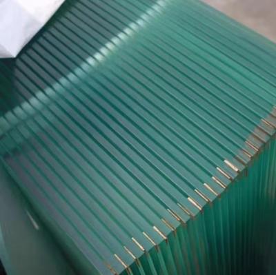 Cina 6.38-30.38mm Vetro laminato temperato rettangolare con dimensioni personalizzate in vendita