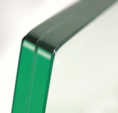 China Superieure taaiheid Warmtebestand Verhard gelaagd glas voor beveiligingsvensters for sale