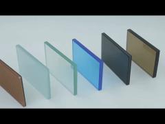 Meerlaagse platte of gebogen geharmerd gelamineerd glas