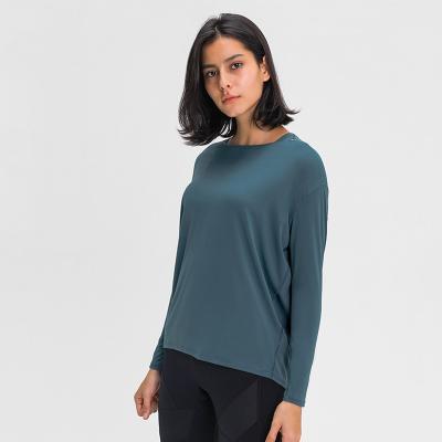 China Рубашек рукава Breathable женщин тройник представления разминки длинных идущий for sale