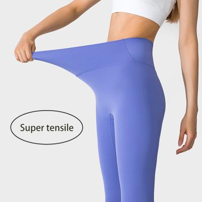China Free Size Super Elastic Yoga Broek Hip Lifting Ongebaande Yoga Kleding Vrouwen Te koop