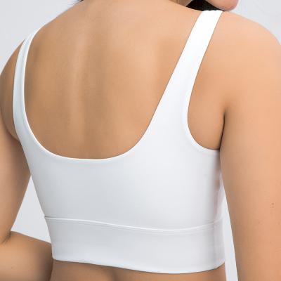 Cina Canottiera sportiva femminile di forma fisica dell'ultima delle donne di sport del reggiseno cinghia elastica a forma di U largamente con il cuscinetto in vendita