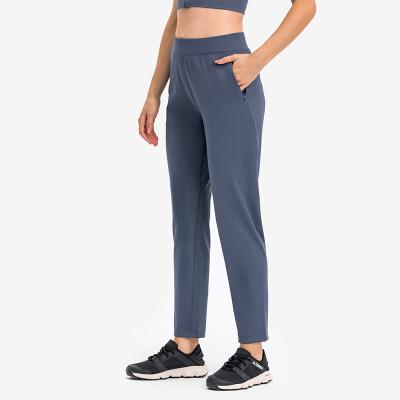 Cina Pantaloni casuali della gamba diritta delle donne amichevoli della pelle respirabili con la tasca dello zip in vendita