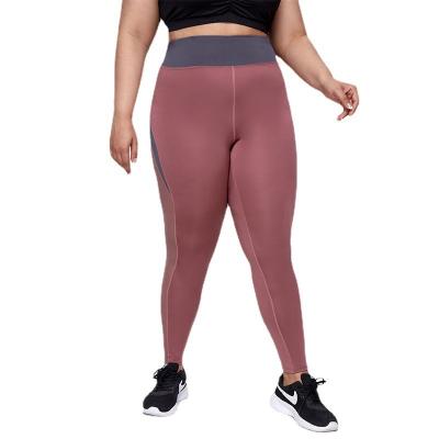 Cina Le donne strette più yoga di dimensione ansima Mesh Splicing High Elastic Quick asciutto in vendita