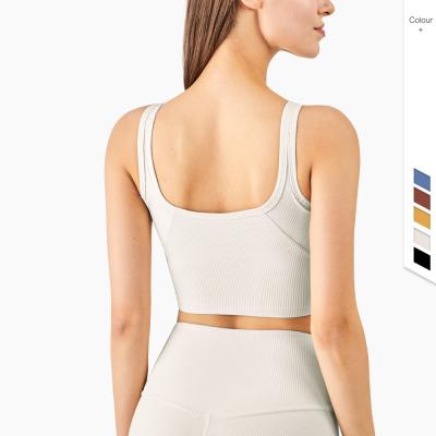 China De nieuwe Ingepaste Naakte de vest-Stijl van de Yogabustehouder Fitness Lopende Vrouwen van de Sportenbustehouder Te koop
