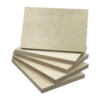 Cina Vendita calda E0 Legno compensato di betulla baltica 6mm 9mm 12mm 15mm 18mm 24mm Full Birch Commercial Plywood Sheet 1200*2400mm in vendita