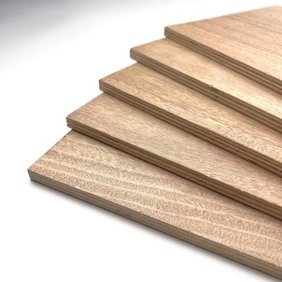 Cina Vendita diretta di fabbrica Legno compensato Okoume 6mm 9mm 18mm Fogli di legno compensato Okoume Legno compensato stratificato 18mm per la costruzione in vendita
