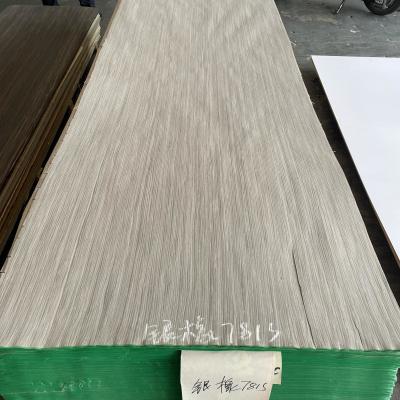 China Wholesale 650mm*2500mm engineered oak 781S silver oak engineered veneer for sale