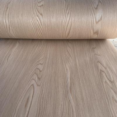 Cina Architettura Legno Veneers Pavimenti Arredamento fai da te Materiale naturale Camera da letto Armadio Tavolo pelle Dimensioni 250x64CM in vendita