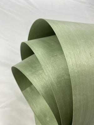 China Multiscene Groen geverfd houtfineer Lichtgewicht Stevig Hoge kleefkracht Te koop